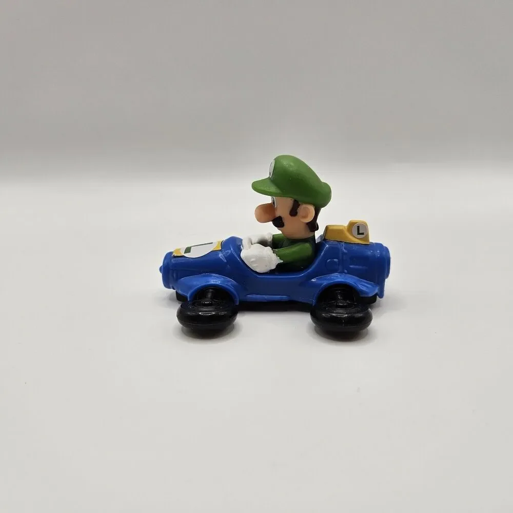 McDonald's | Toys | 224 Nintendo Luigi Kart Toy Figure Mario Kart Pull ...